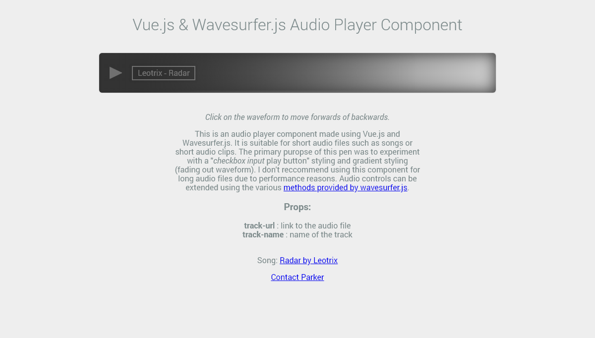 20+ Beautiful Vue Music Players (Free Code + Demos) - ®Geovin Du Dream Park™ - 博客园